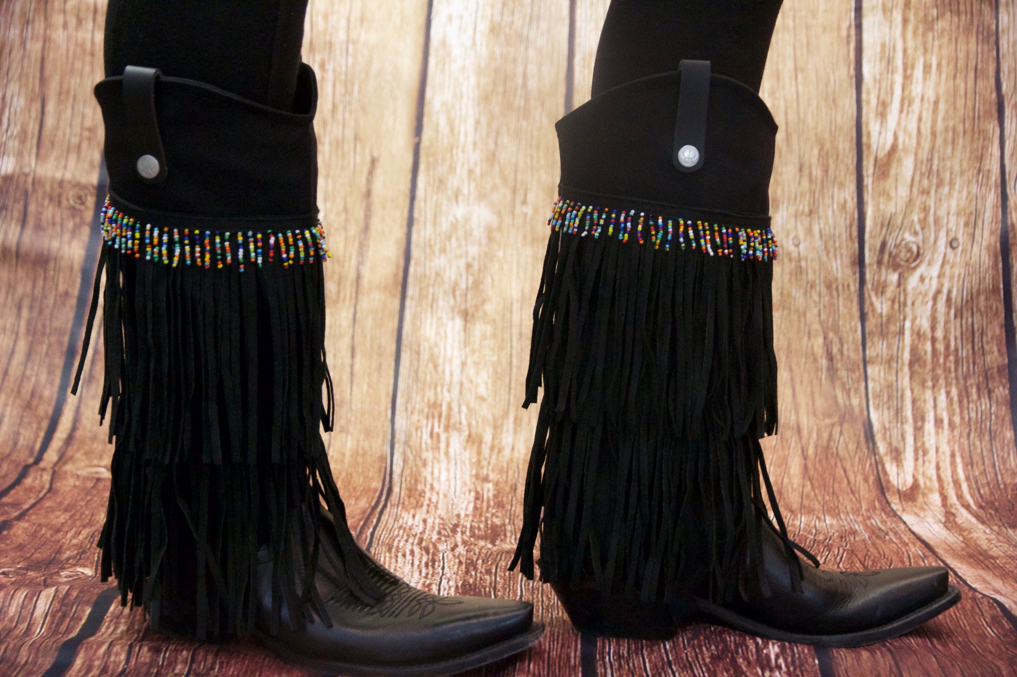Slant Fringe EQ - Black - BootRoxx
